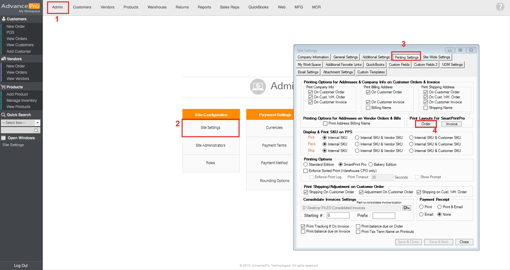 How to change header names