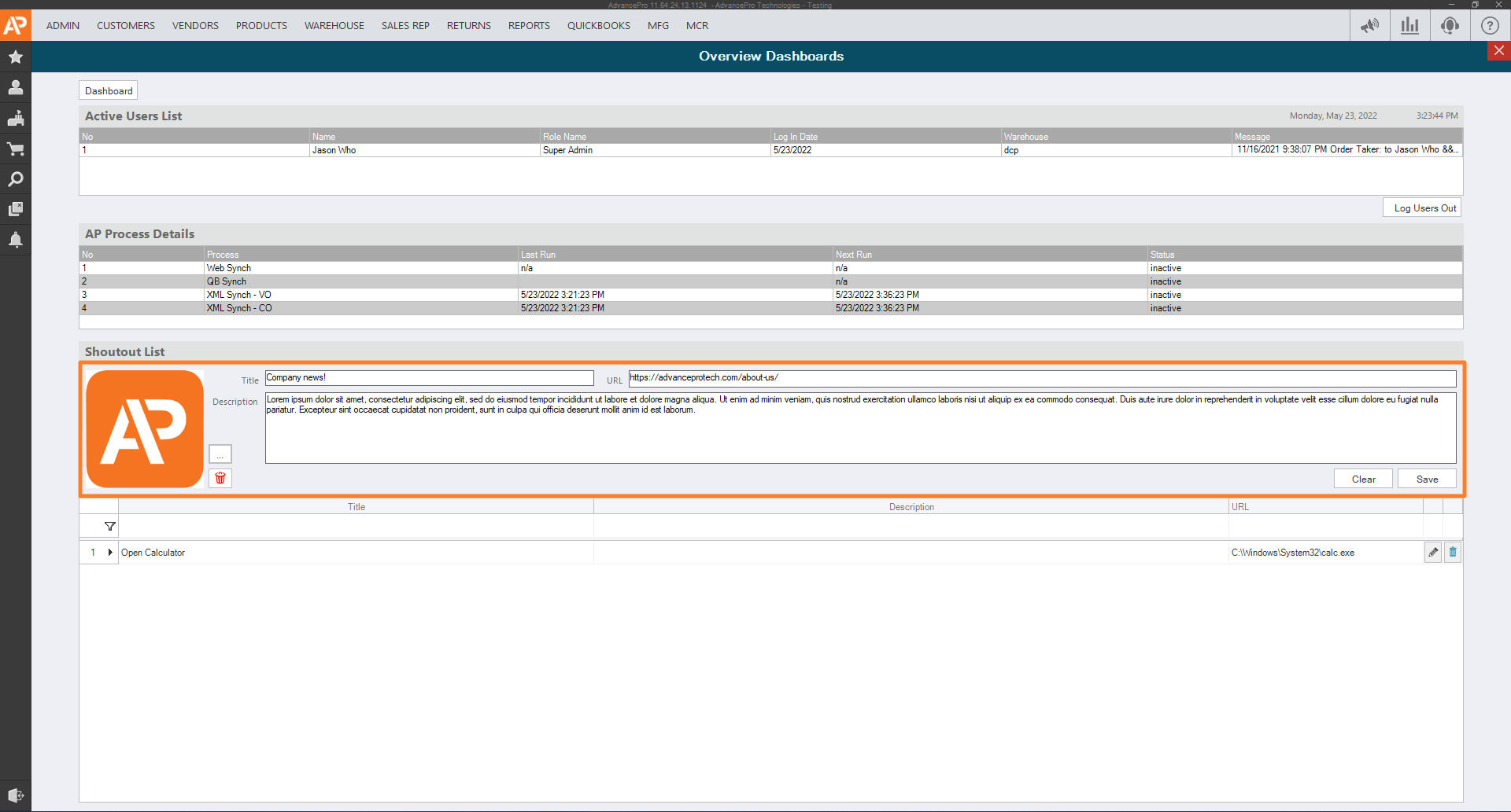 How to use shoutout widget